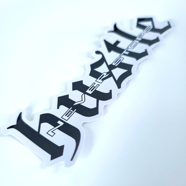 Old English Sticker - H.N.S Apparel